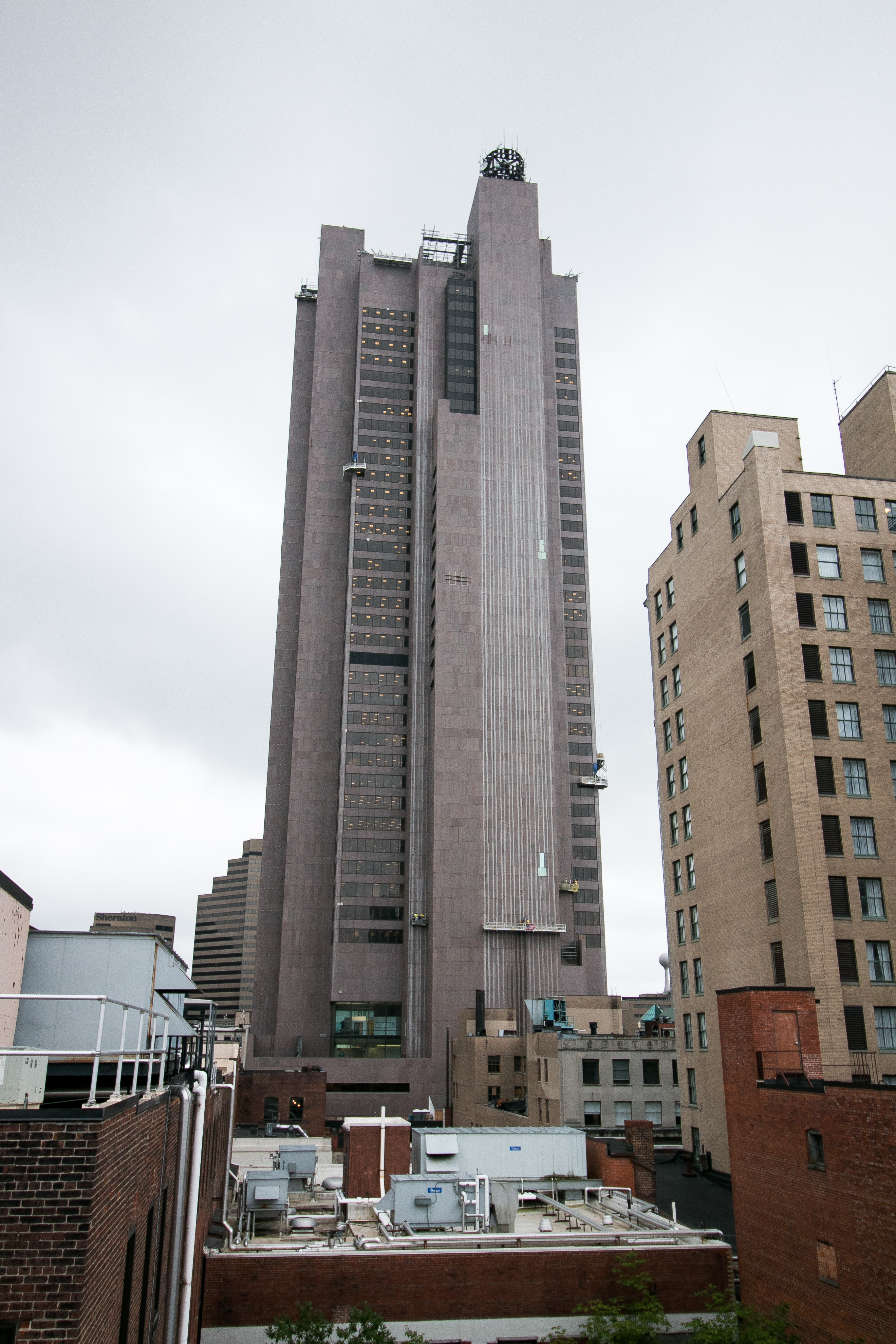 Progress at Rhodes State Office Tower in Columbus, OH | Berglund ...