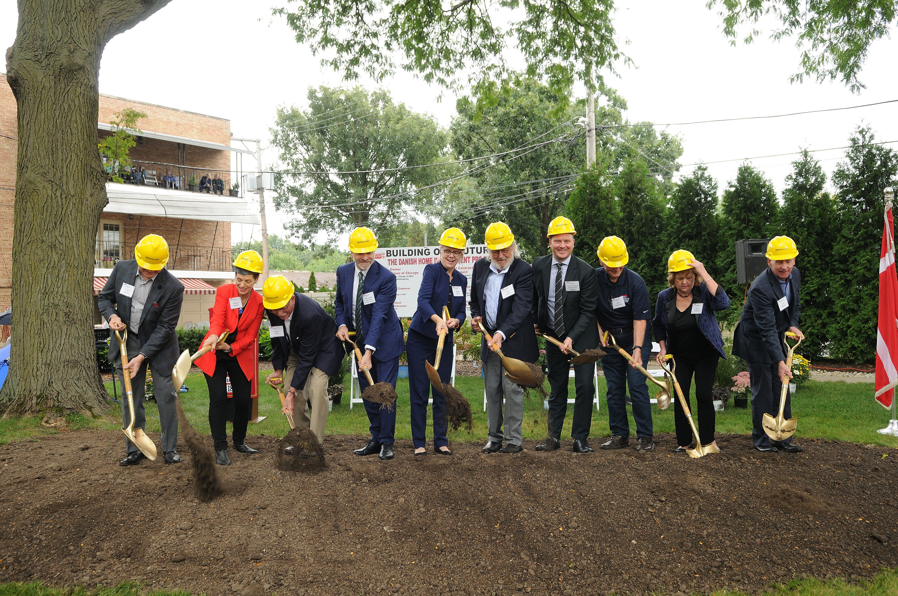 Groundbreaking of The Danish Home | Berglund Construction