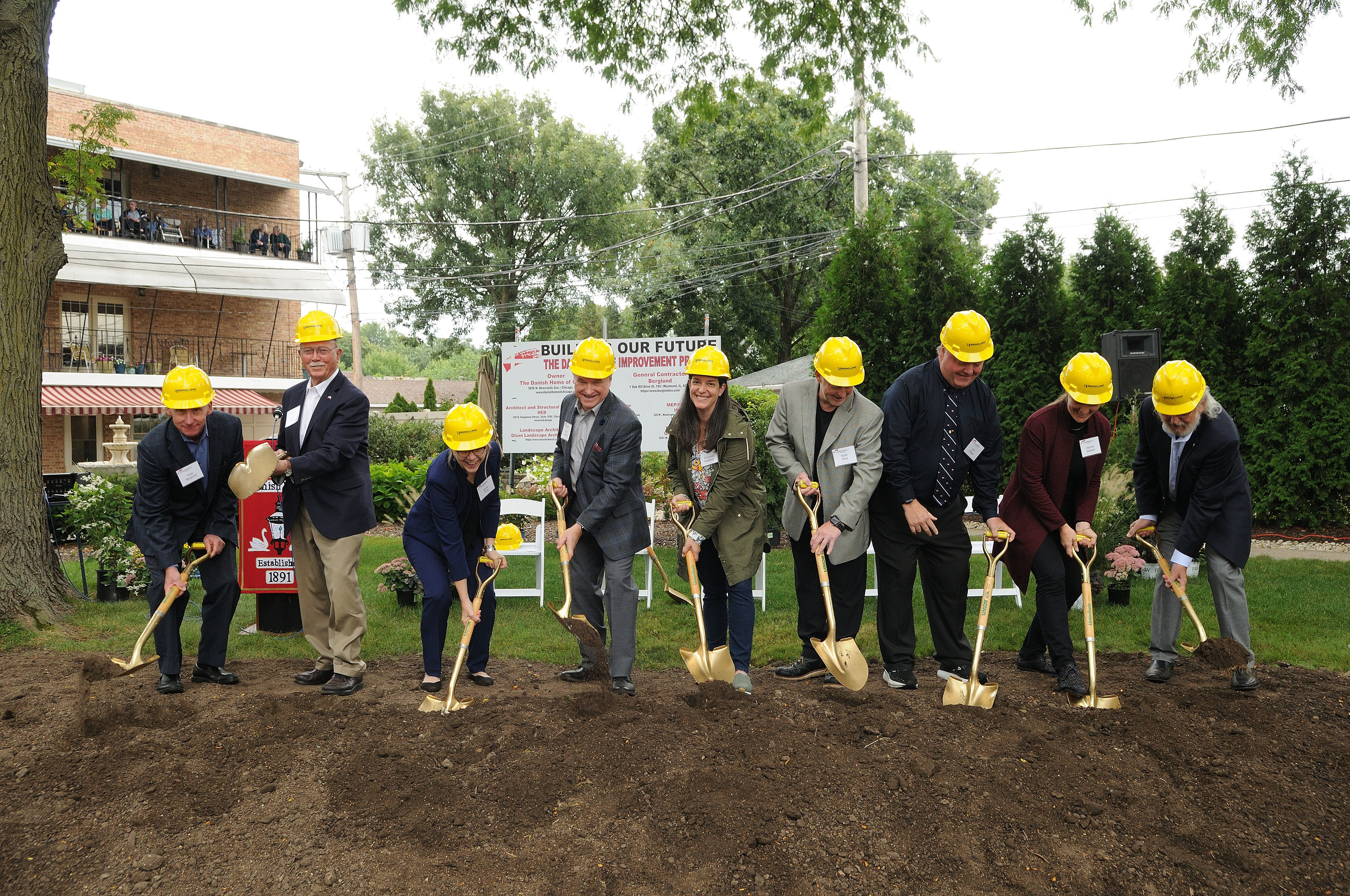 Groundbreaking of The Danish Home | Berglund Construction